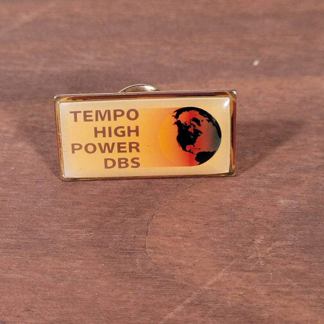 Rare Loral TEMPO DBS Space Satellite Pin tempo High Power Dbs Great ...