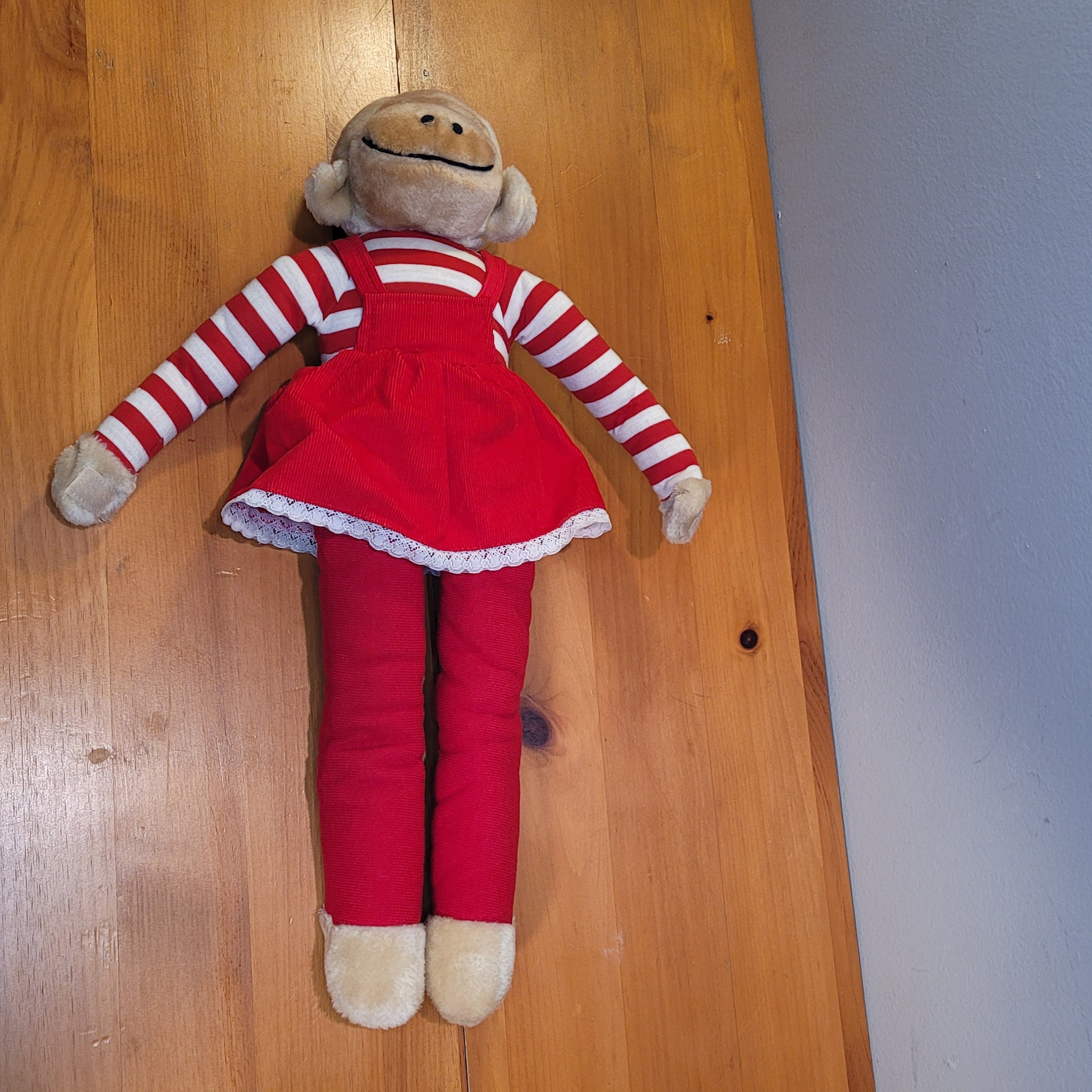 Vintage 22-inch Stuffed Animal Monkey Retro Plushie Melissa - Etsy