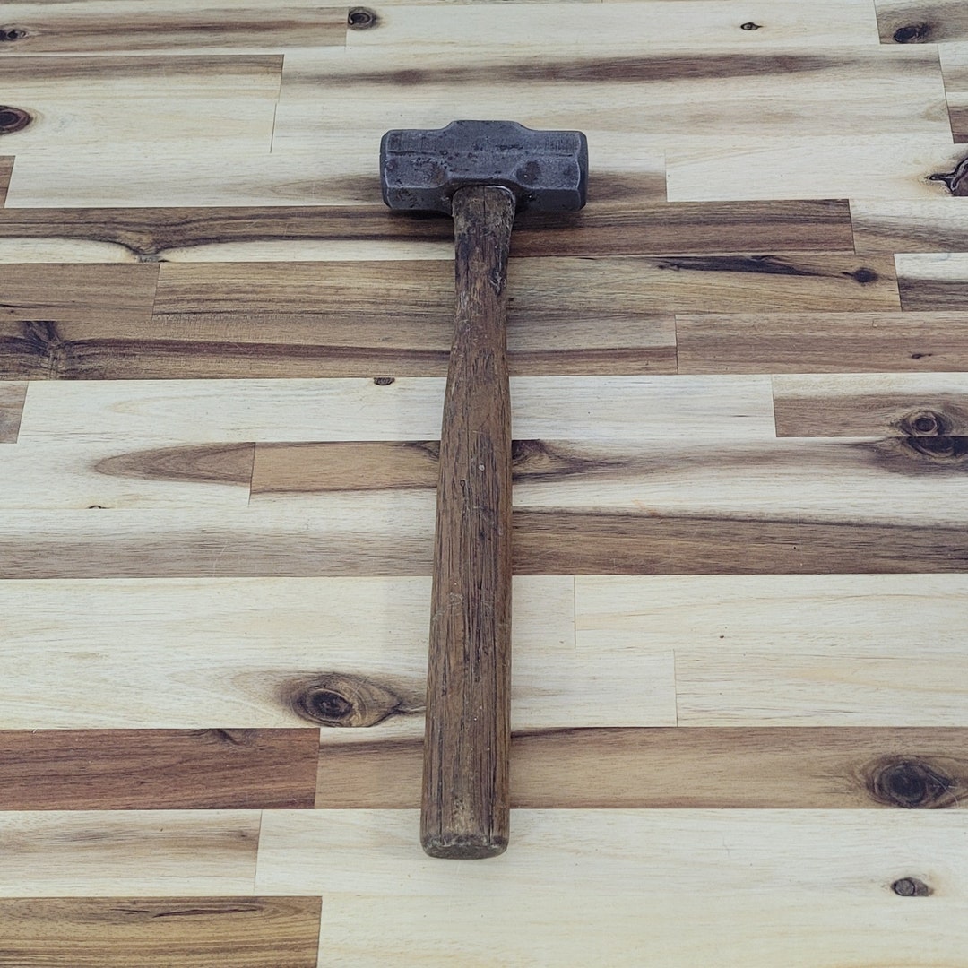 VTG 3 Pound Collectible Double Sided Forging Hammer Railroader ...