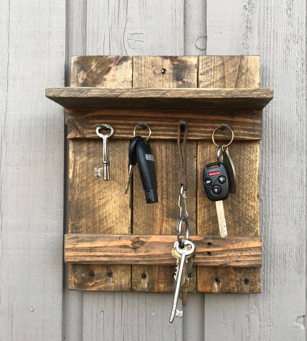 Key Rack, Key Hanger, Key Holder, Key Rack With Shelf, Key Holder With ...