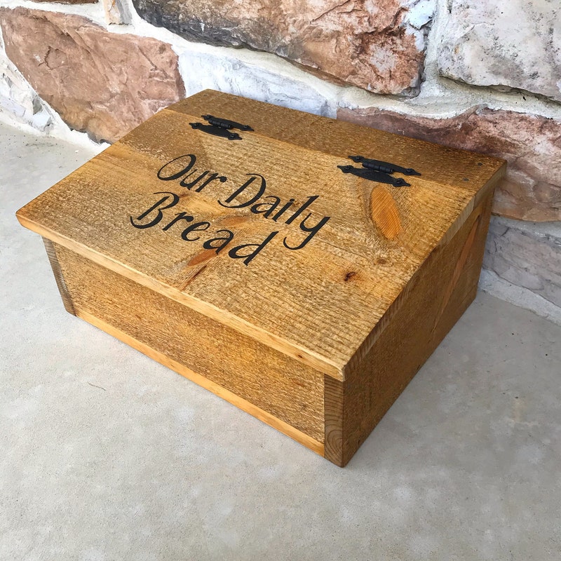 Farmhouse Bread Box - Etsy