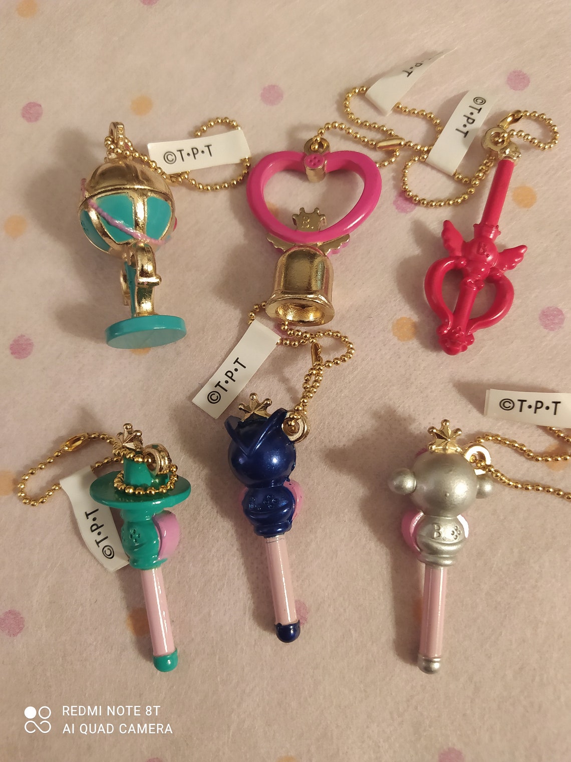 Sailor Moon Die-cast Charm Kawaii Japan Helios Chibiusa Chibi Moon ...