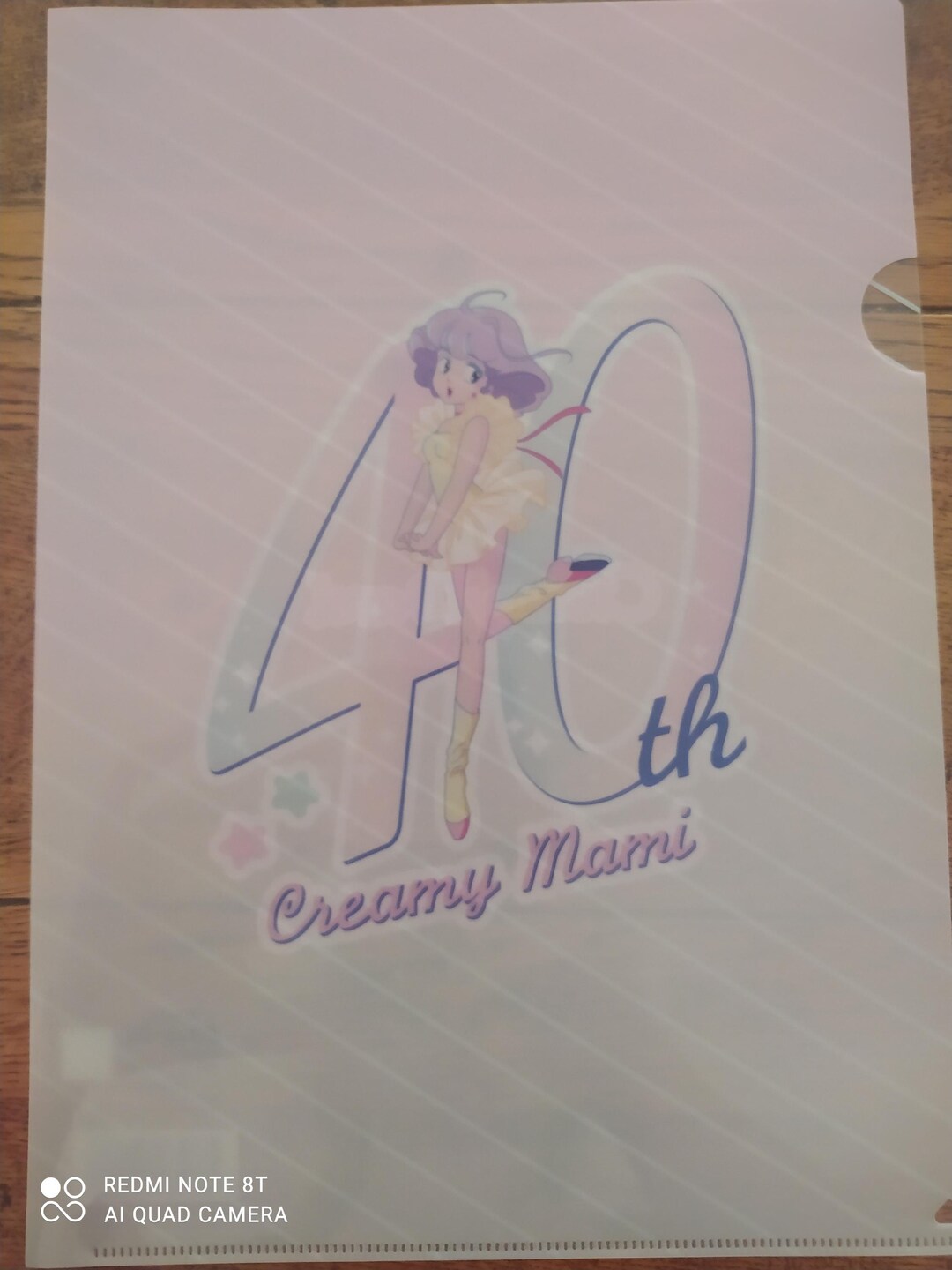 Creamy Mami 40th Anniversary Clear File Kawaii Japan Yuu Posi Nega ...