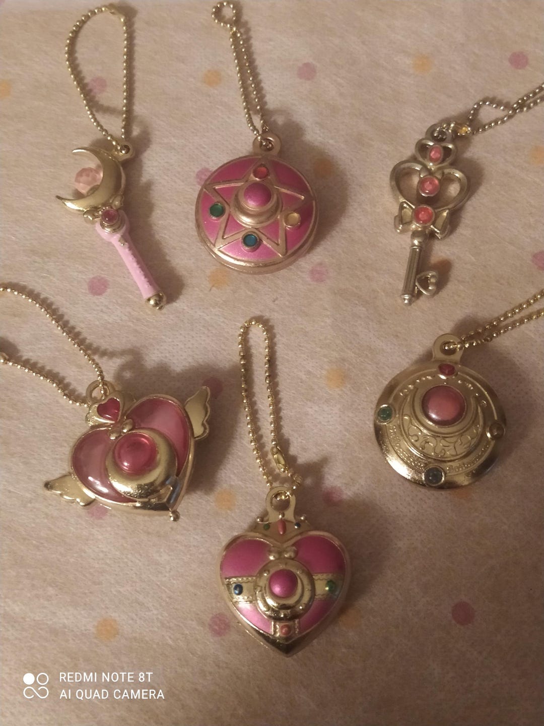 Sailor Moon Die-cast Charm Part 1 Kawaii Japan Crisis Moon Cosmic Heart ...