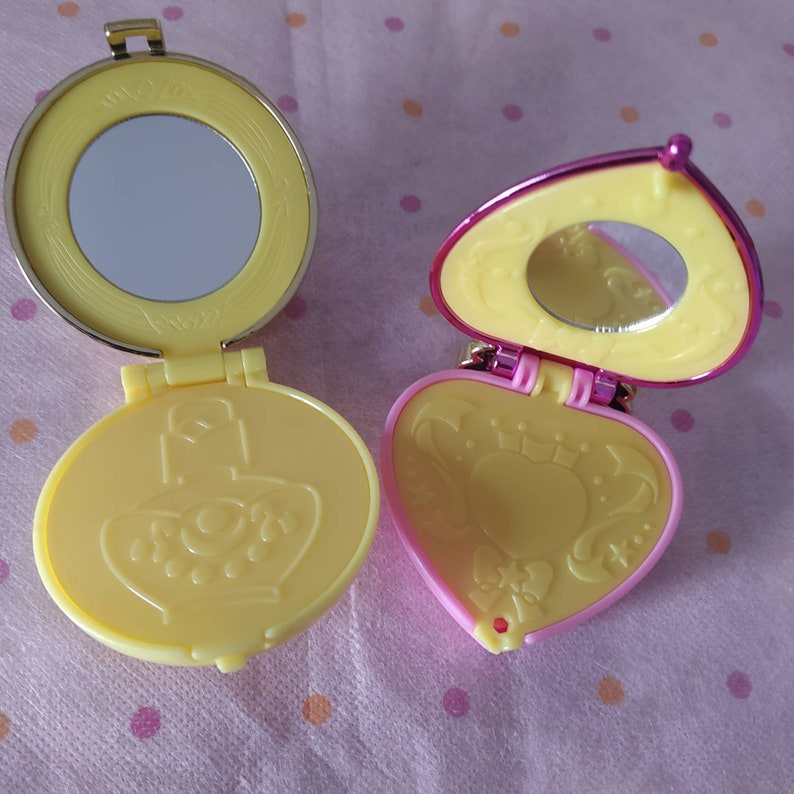 Sailor Moon Compact Mirror Case Gashapon Hanshin Moon Brooch - Etsy