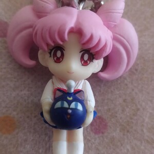 Sailor Moon Key Holder Keychain Mini Figure Kawaii Japan Chibiusa ...