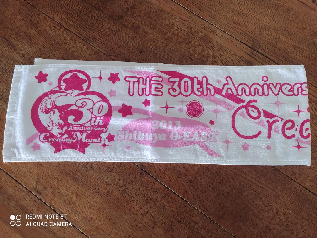 Rare Limited Edition Creamy Mami Shibuya 30th Anniversaries Towel Scarf ...