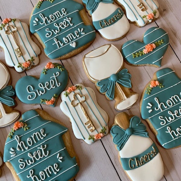 New Home Cookies - Etsy