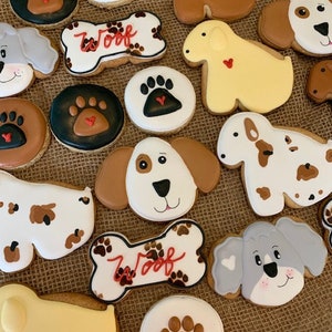 Puppy Party Favor 12 Lollipops Puppy Paw Puppy Birthday Puppy Dog Party ...