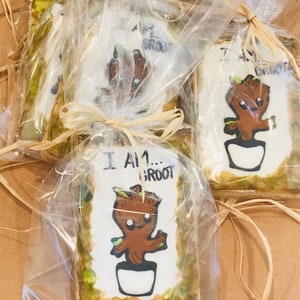 Groot Party Favor 12 Cups Groot Birthday Groot Decorations - Etsy