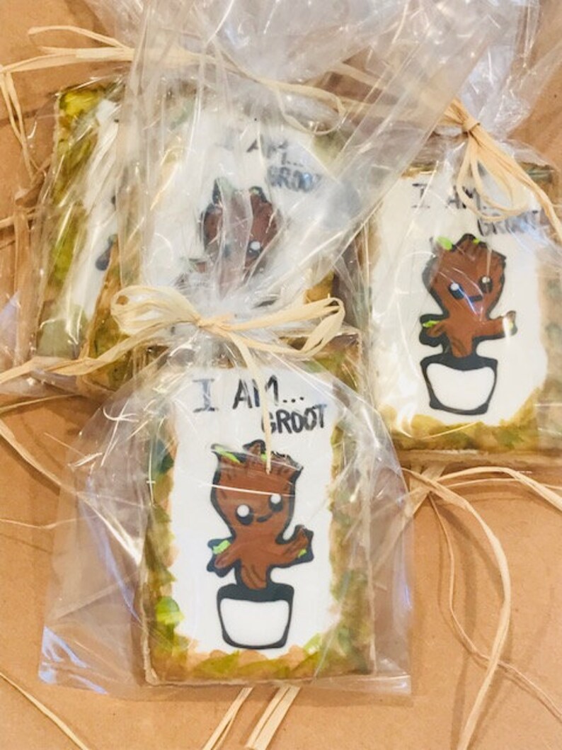 Groot Party Favor 12 Cups Groot Birthday Groot Decorations - Etsy