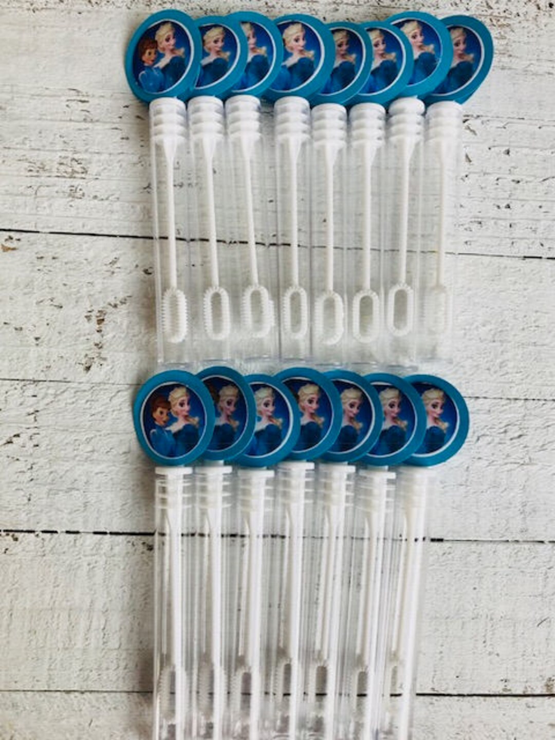 Olafs Frozen Adventure 15 Bubble Wands Frozen Birthday Frozen - Etsy