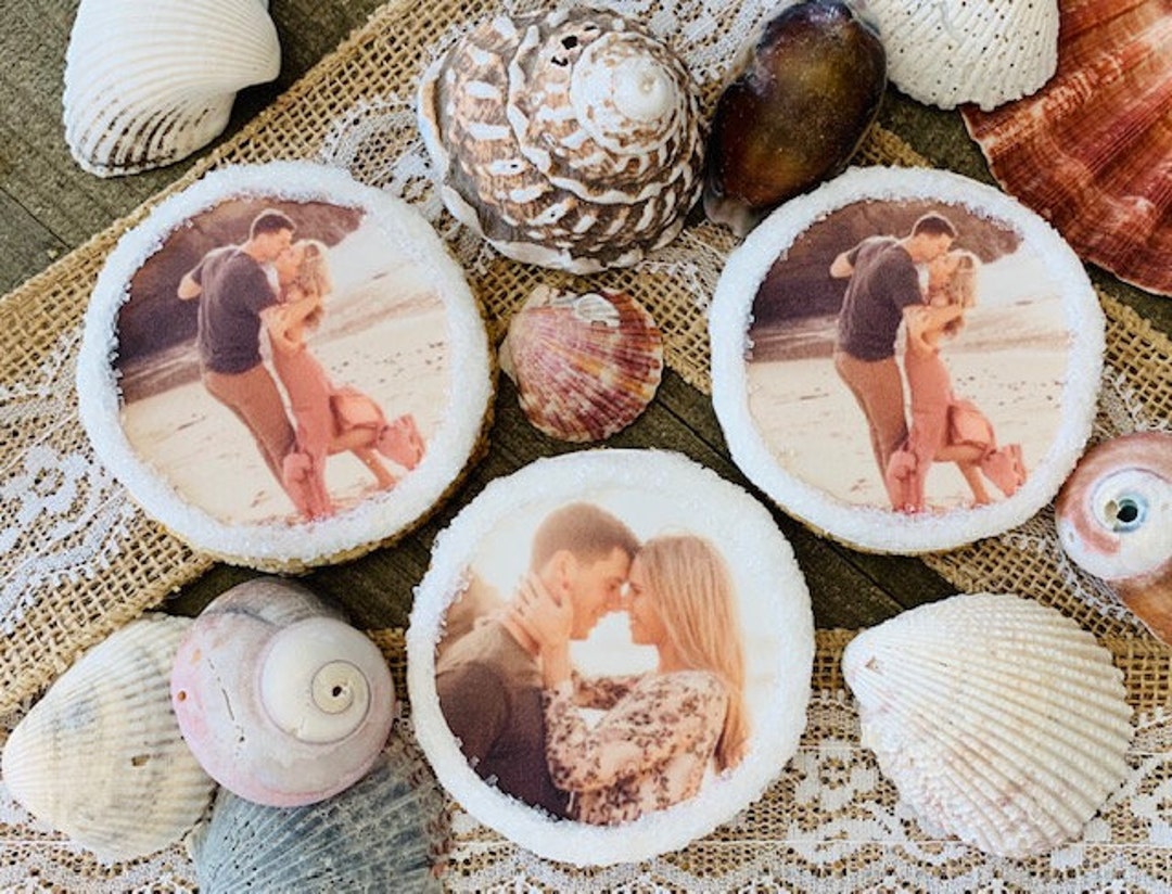 Edible Image Cookie Photo Cookie Set of 12 Picture Cookie Engagement ...