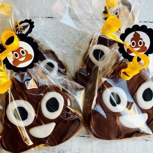 Poop Emoji Party Favor 12 Cookies Poop Emoji Birthday Poop Emoji ...