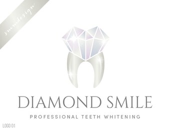 Dental Logo Teeth Whitening Tooth Premade Logo Dentist | Etsy