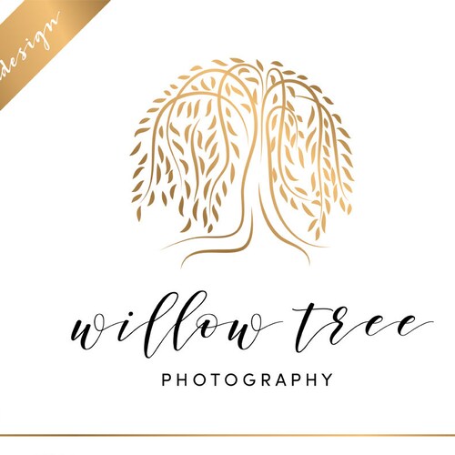 Tree Logo Design Willow Tree Logo 273 - Etsy