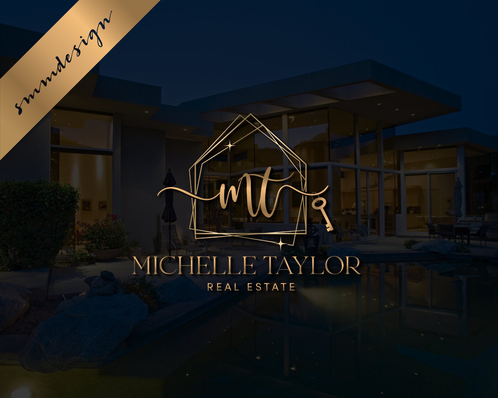 Real Estate Logo Realtor Logo Design Modern Agent Logo - Etsy