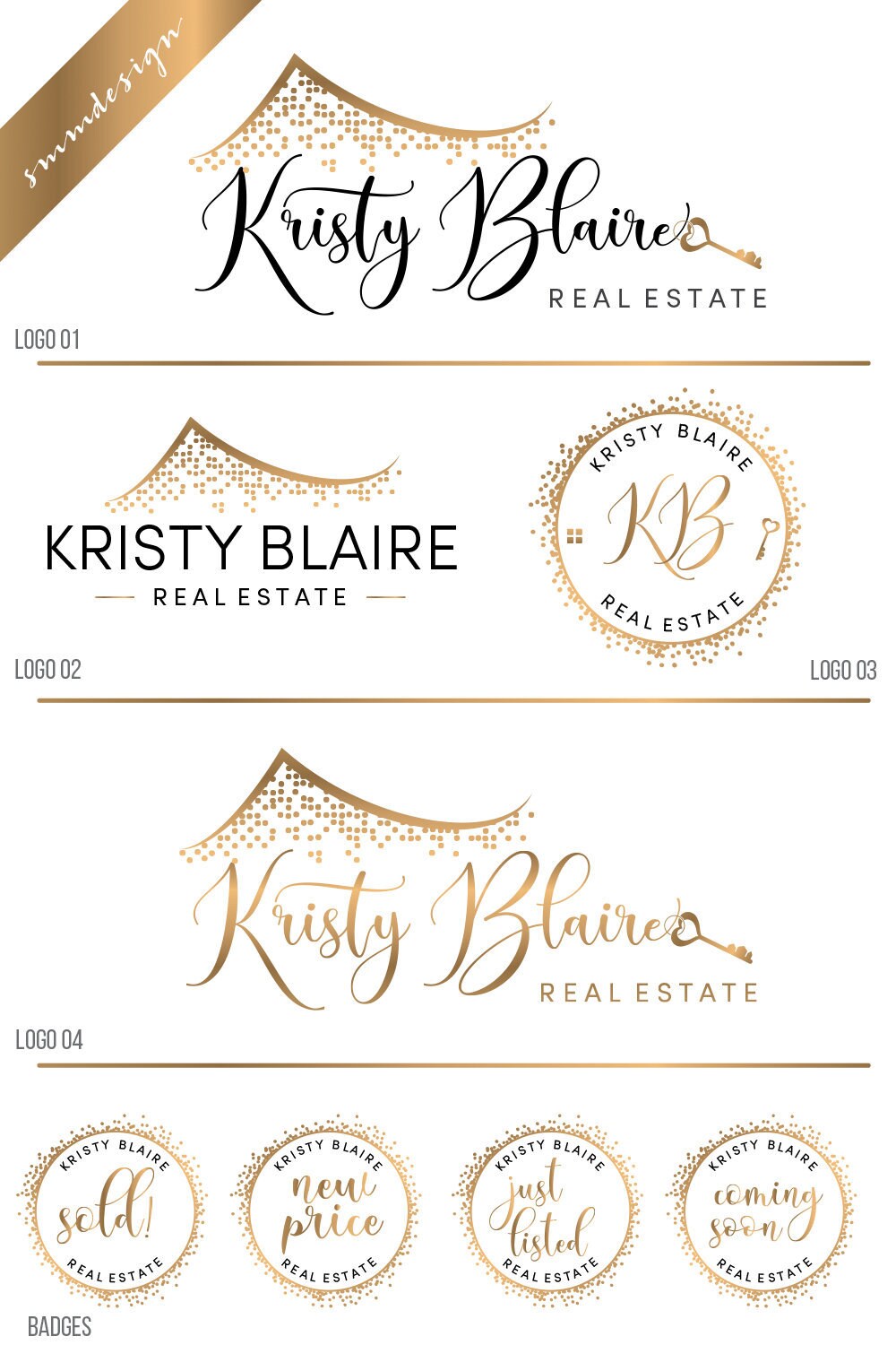 Real Estate Logo Design Realty Marketing House Realty Group | Etsy