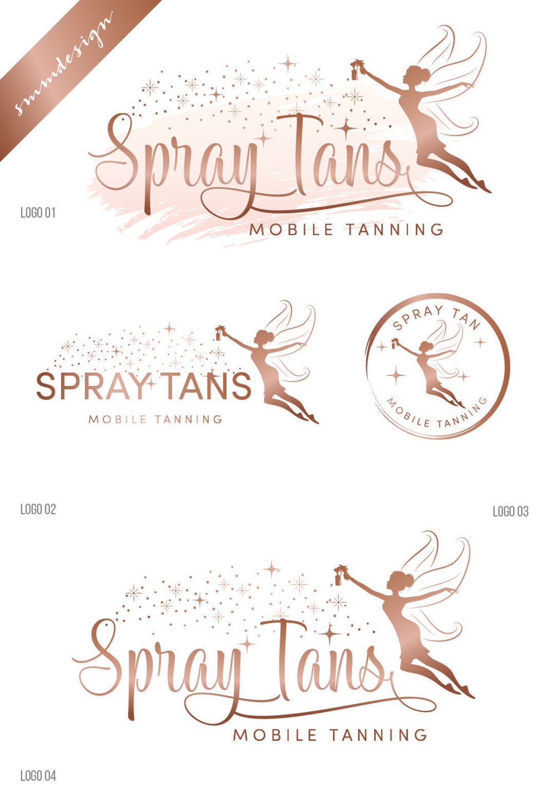 Spray Tans Logo, Mobile Tanning Logo, Logo Design, Mobile Spray Tanning ...