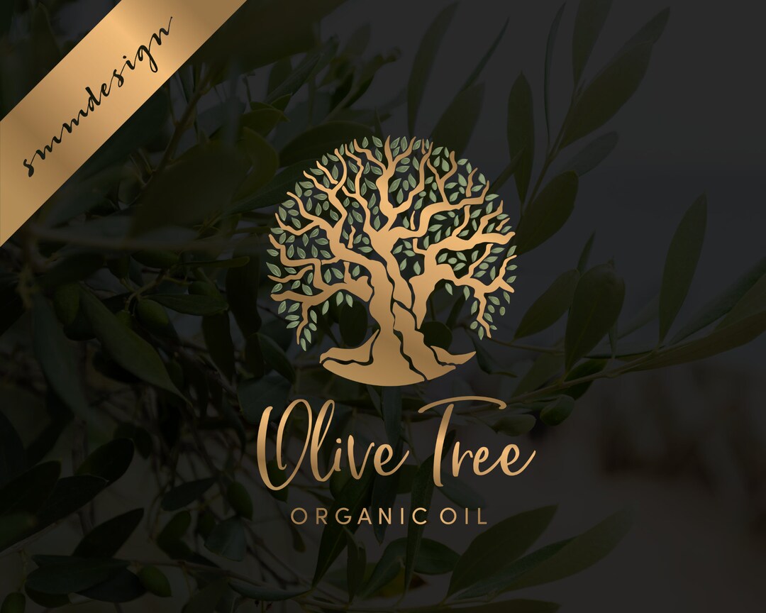 Olive Tree Logo, Tree Logo, Cosmetic Logo, Photography Logo, Life Coach ...