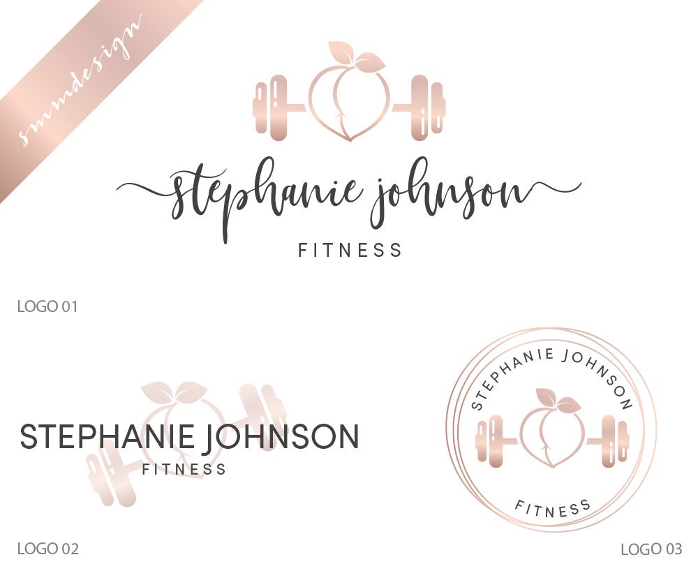 Female Fitness Logos