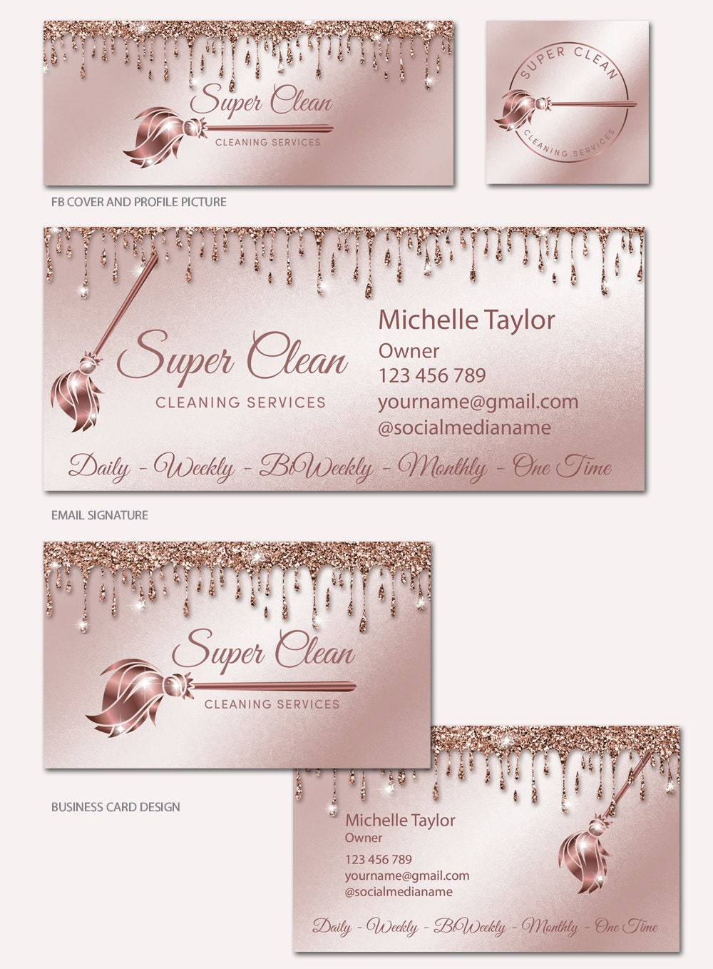 Cleaning Logo Design Premade Logo Cleaning Service House | Etsy