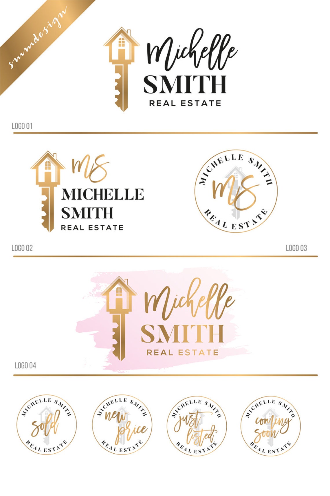 Key Logo Real Estate Logo Design House Logo Realty Logo - Etsy
