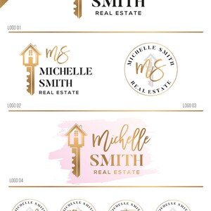 Key Logo, Real Estate Logo Design, House Logo, Realty Logo, Real Estate ...