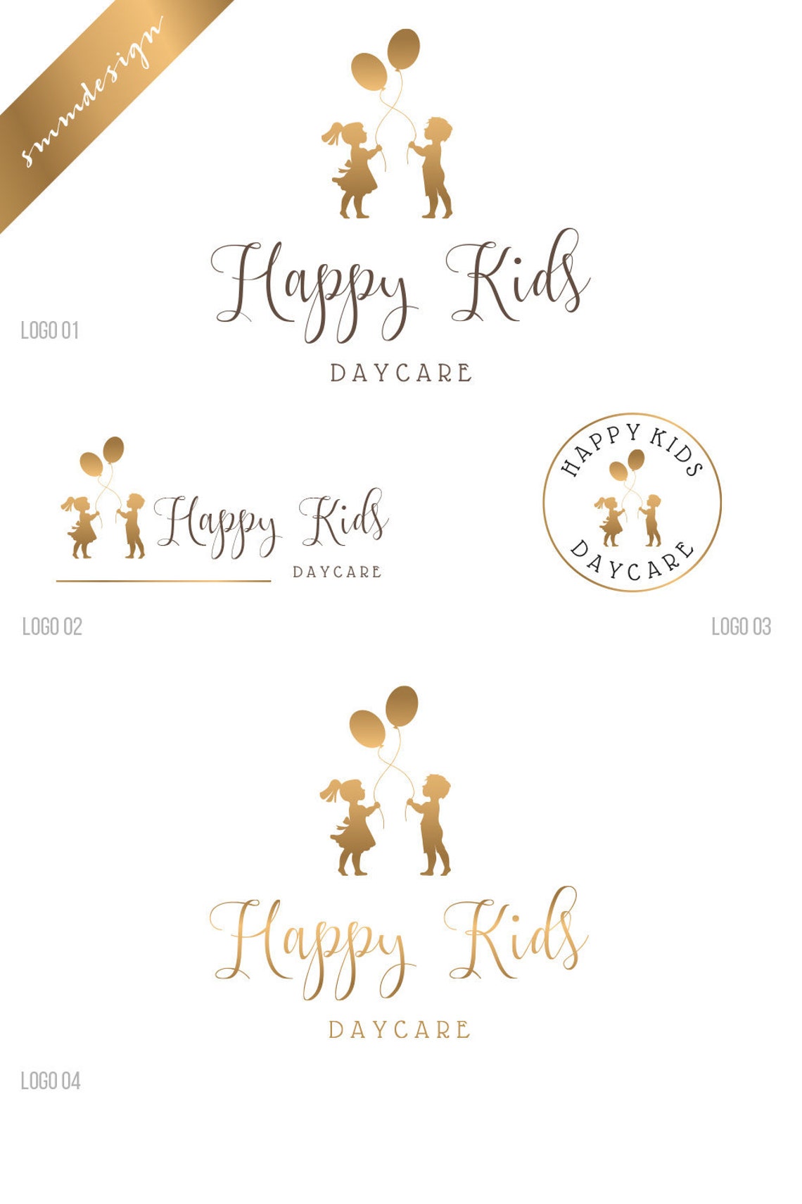 Kindergarten Logo Children Logo Preschool Logo Kids - Etsy