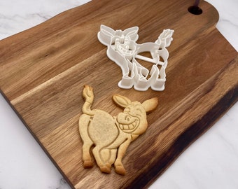 Donkey Burro Cookie Cutter for Cookies Freshies Crafts - Etsy
