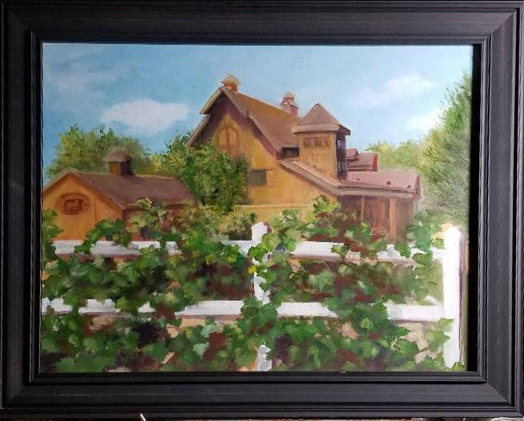Long Shadow Ranch Winery Temecula Valley Wine Country Art - Etsy