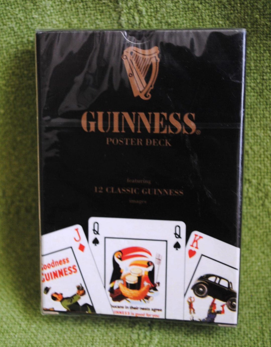 Vintage Sealed Guinness Advertising Poster Deck Playing Cards - Etsy