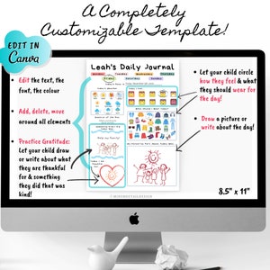 Homeschool Daily Schedule, Editable Kids Daily Schedule, Morning ...