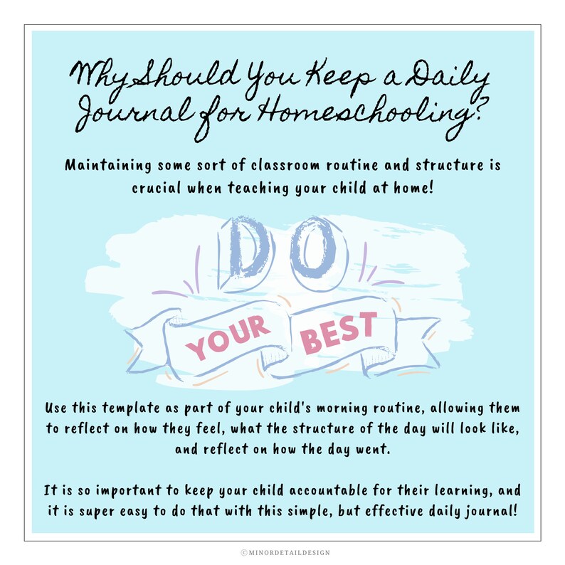 Editable Homeschool Daily Schedule, Editable Daily Schedule for Kids ...