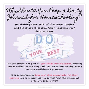 Homeschool Daily Schedule, Editable Kids Daily Schedule, Morning ...