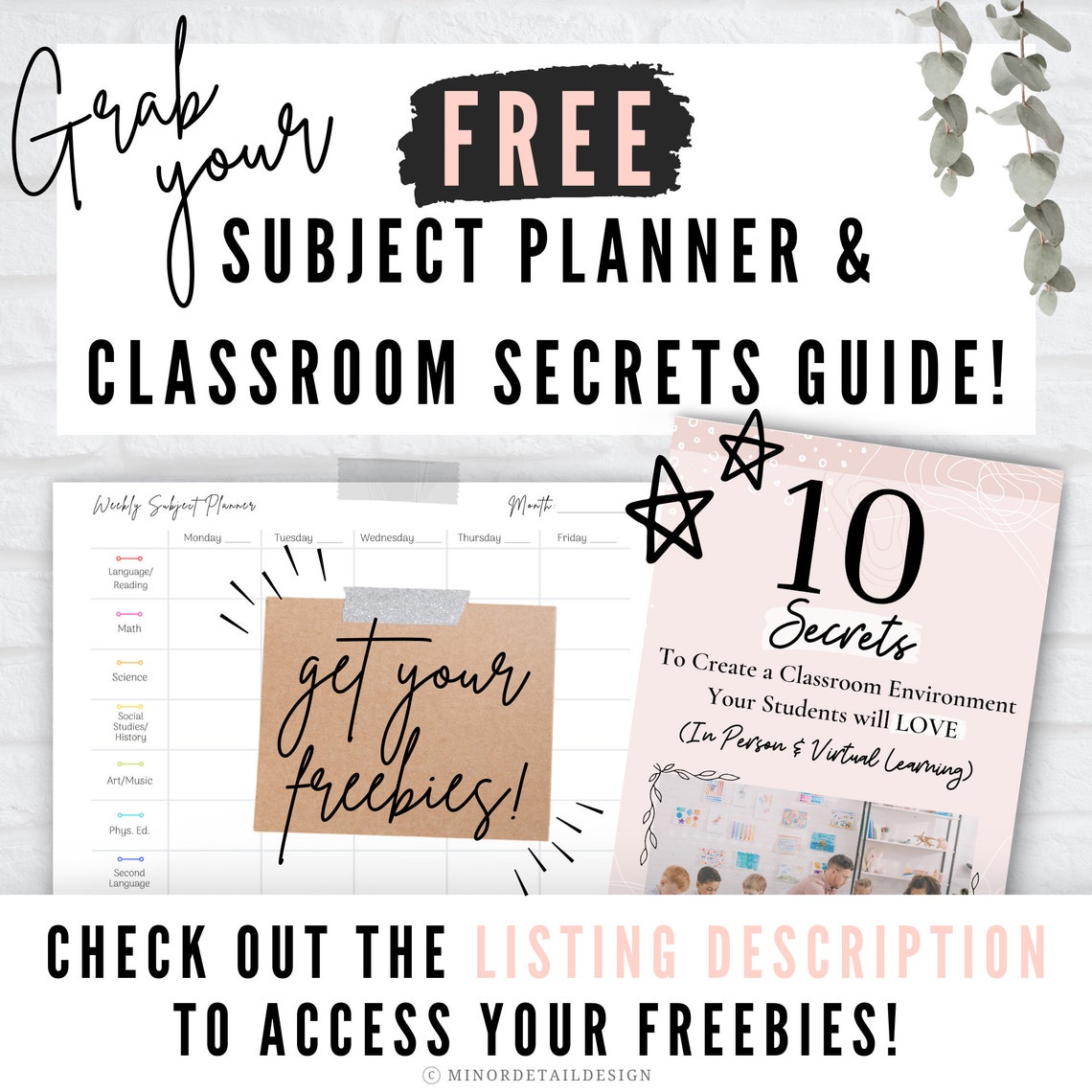 Personalized Substitute Teacher Note, Substitute Teacher, Classroom ...