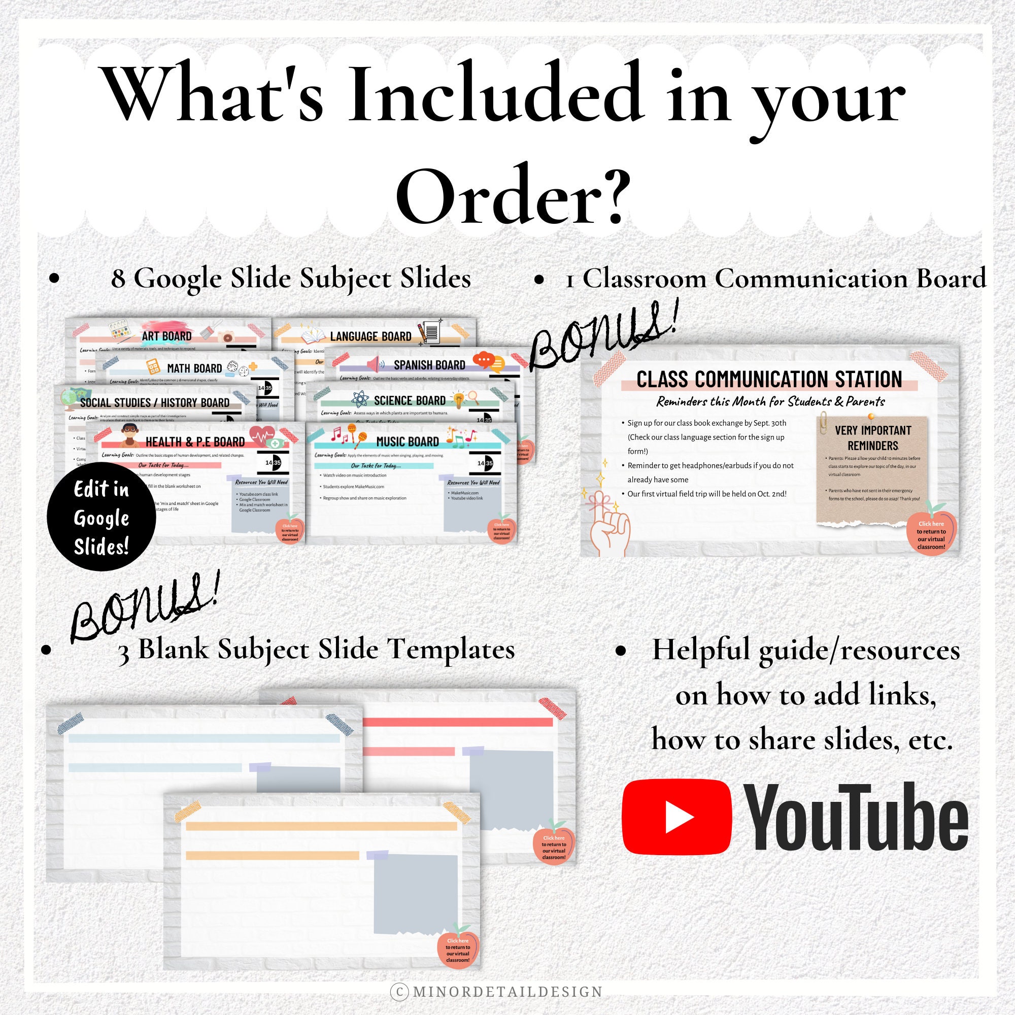 Bitmoji Classroom Slides, Virtual Classroom Slides, Science Virtual ...