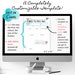 Substitute Note, Classroom Notes, Personalized Teacher Note, Editable ...