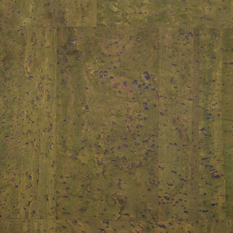 Dark GREEN Portuguese Cork Fabric COF-124 - Etsy