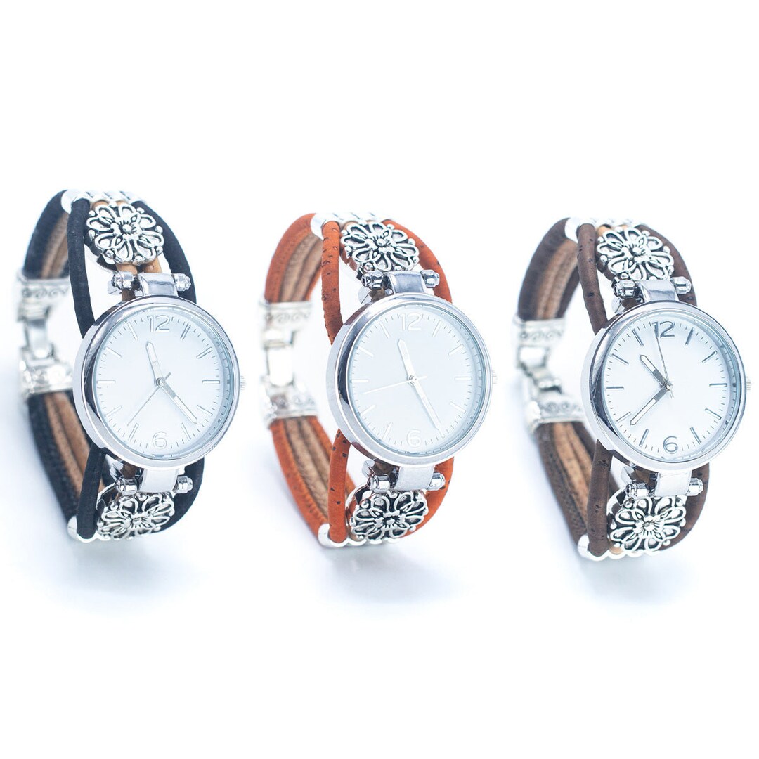Natural Cork Thread Handmade Ladies Fashion Watch WA-175 - Etsy