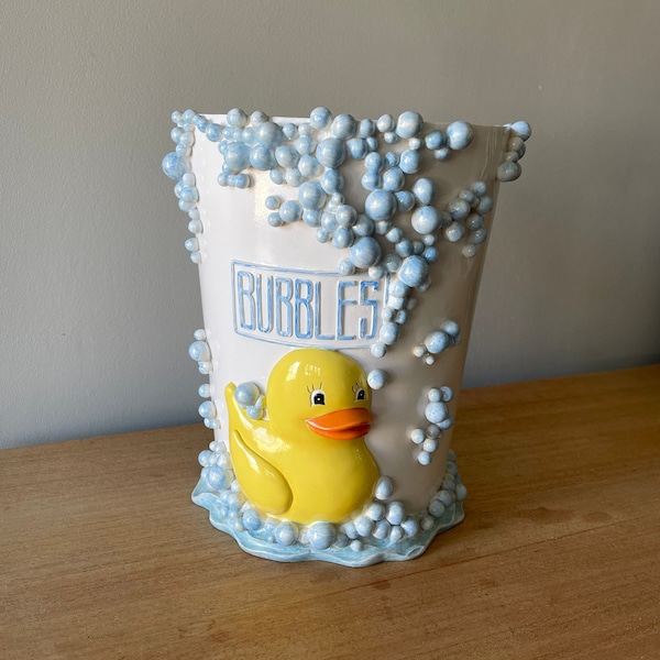 Vintage Trash Can - Etsy