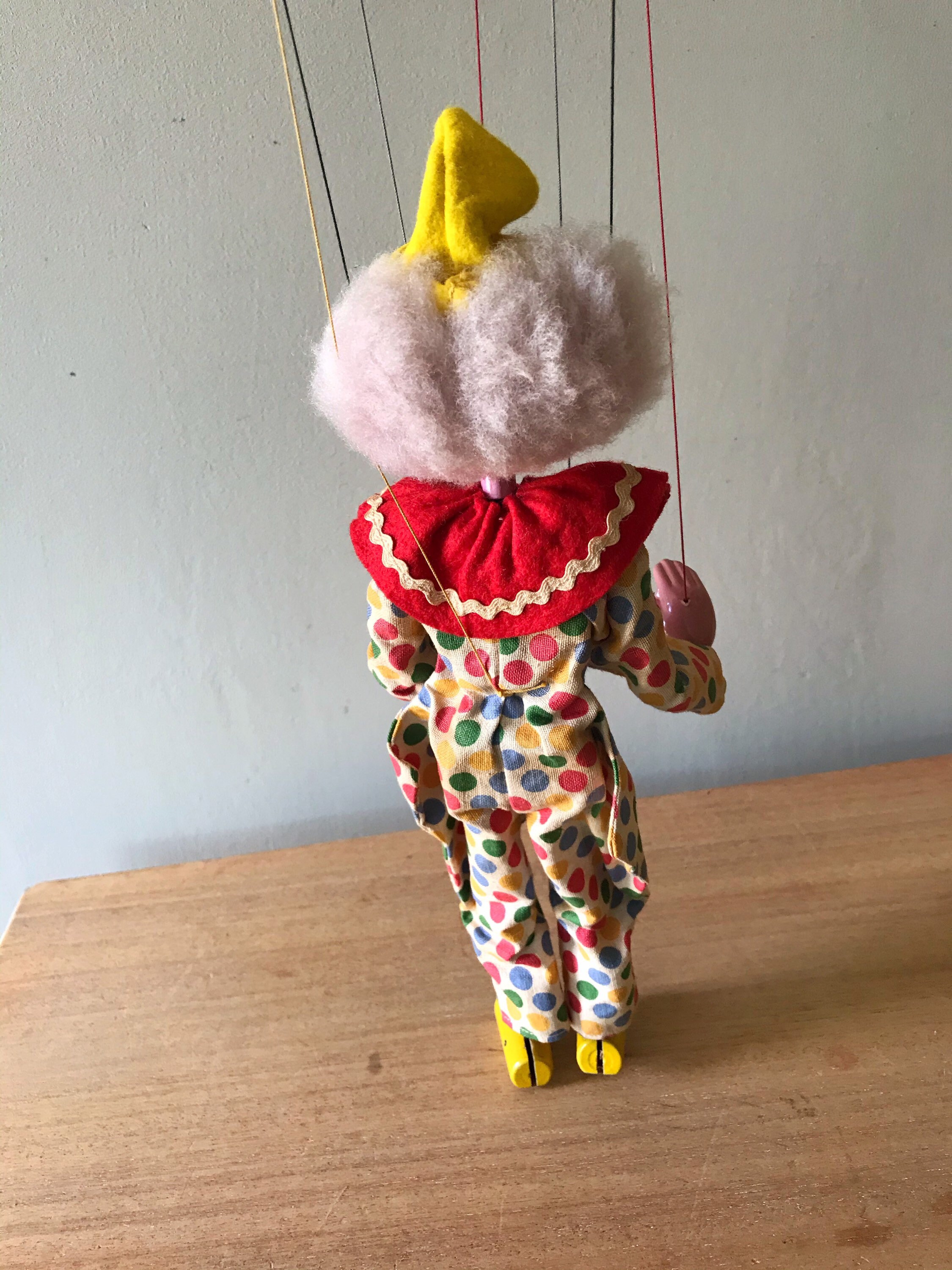 Pelham Puppet Vintage Marionette Vintage Puppet Clown | Etsy