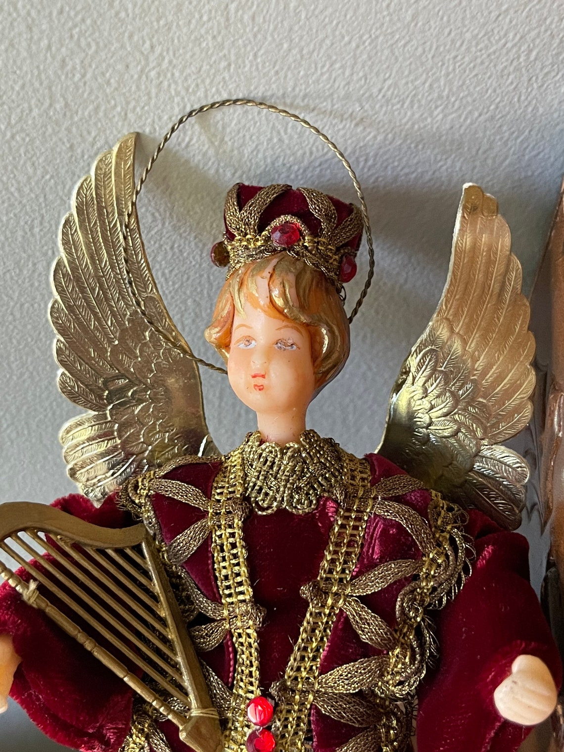 Vintage Angel Tree Topper Vintage Angel Angel Tree Topper - Etsy