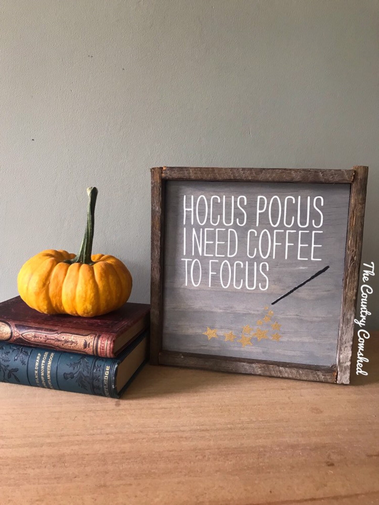 Hocus Pocus I Need Coffee to Focus Coffee Sign Hocus Pocus - Etsy