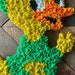 Popcorn Duck With Green Shirt, Vintage Door Decorations, Popcorn Duck ...