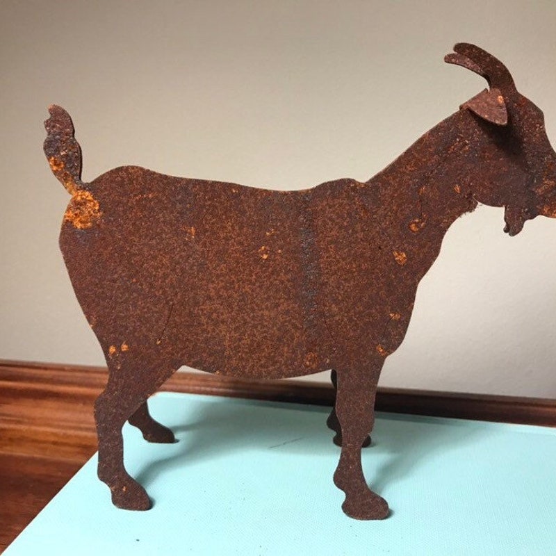 Goat Yard Art - Etsy