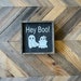 Hey Boo Sign, Halloween Sign, Love Ghost Sign, Hey Boo, Wooden Sign ...