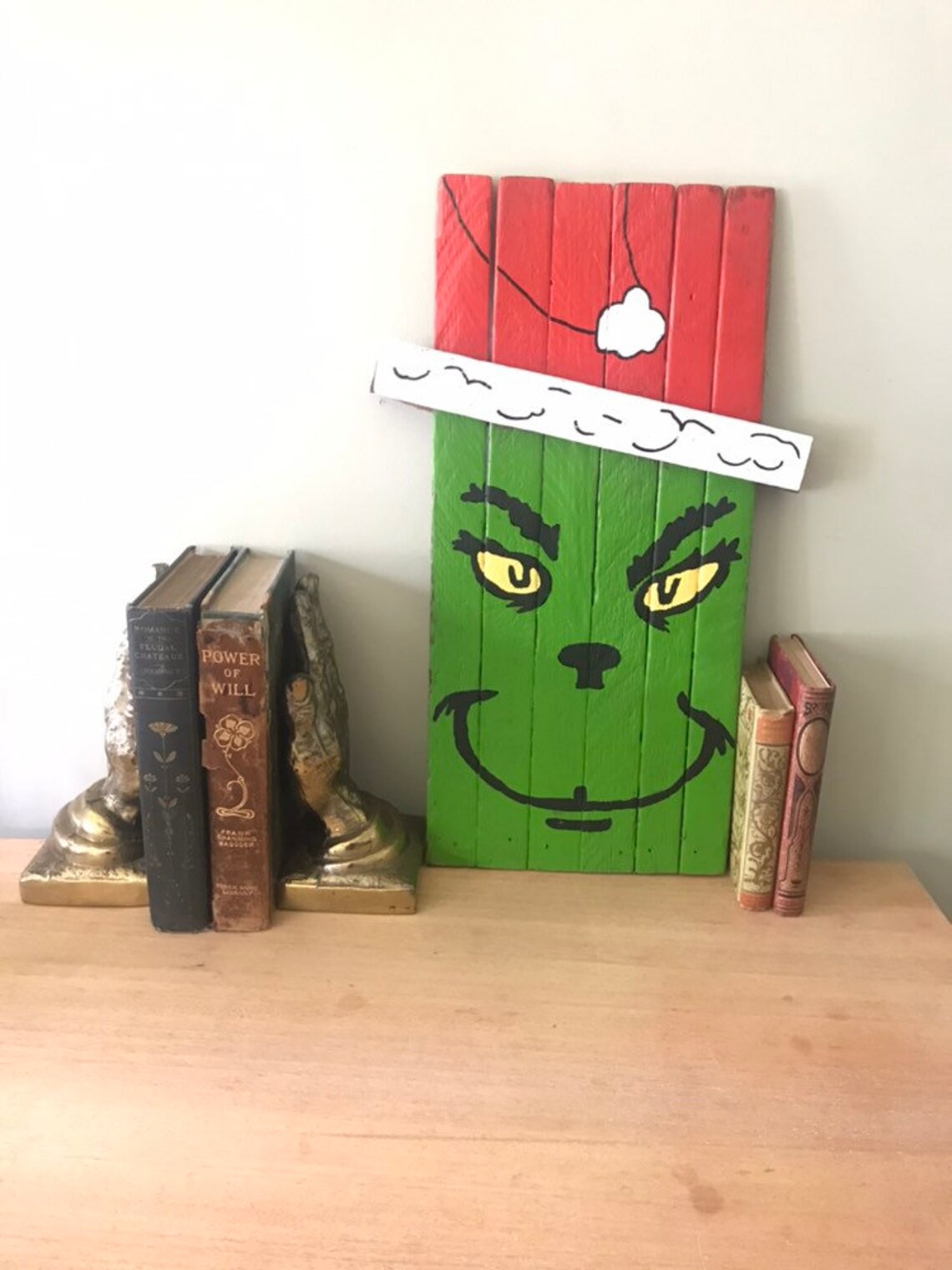 Grinch Yard Art, Halloween Yard Art, Reversible Fall Winter Decor, Fall ...