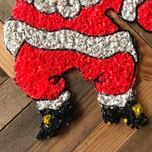 Vintage Santa Popcorn, Vintage Door Decorations, Popcorn Santa, Melted ...