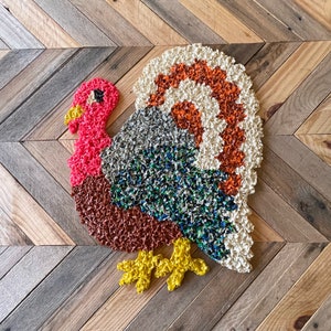 Big Vintage Popcorn Turkey Large Turkey Popcorn Turkey - Etsy